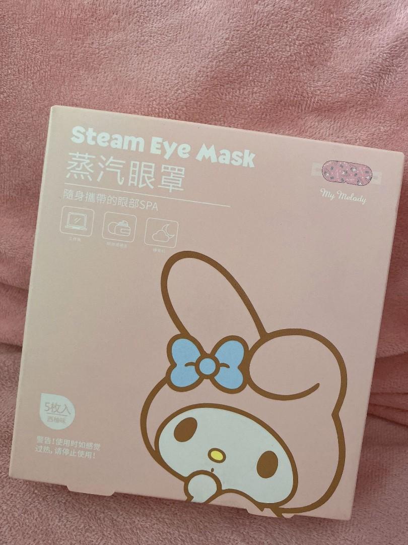 SANRIO ORIGINAL STEAM EYE MASK (5 psc), Beauty & Personal Care, Face ...