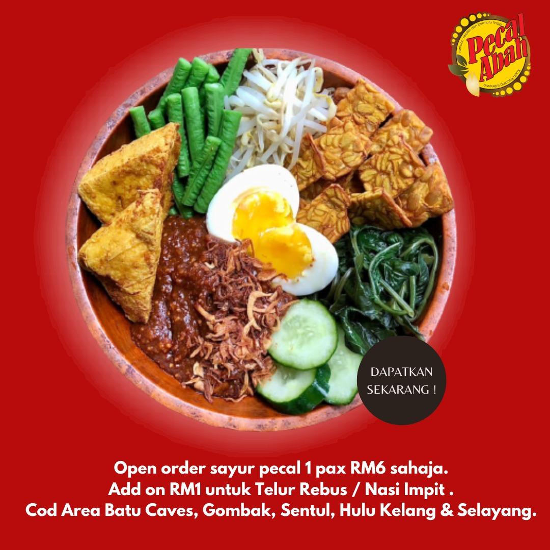 Sayur Pecal by Pecal Abah, Food & Drinks, Homemade Bakes on Carousell