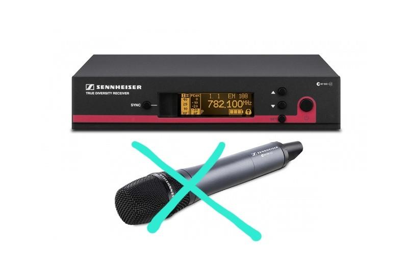 Sennheiser ew100 g3 handheld wireless microphone receiver, Audio, Microphones on Carousell