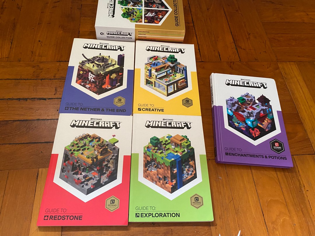 Set of Minecraft Guide Books, Hobbies & Toys, Books & Magazines ...
