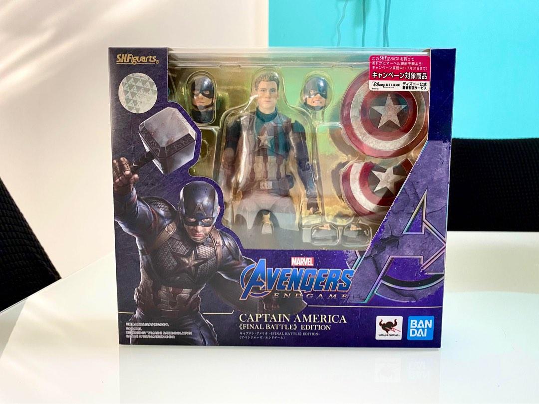 Shf marvel Avengers Captain America & thor (Final battle edition ...