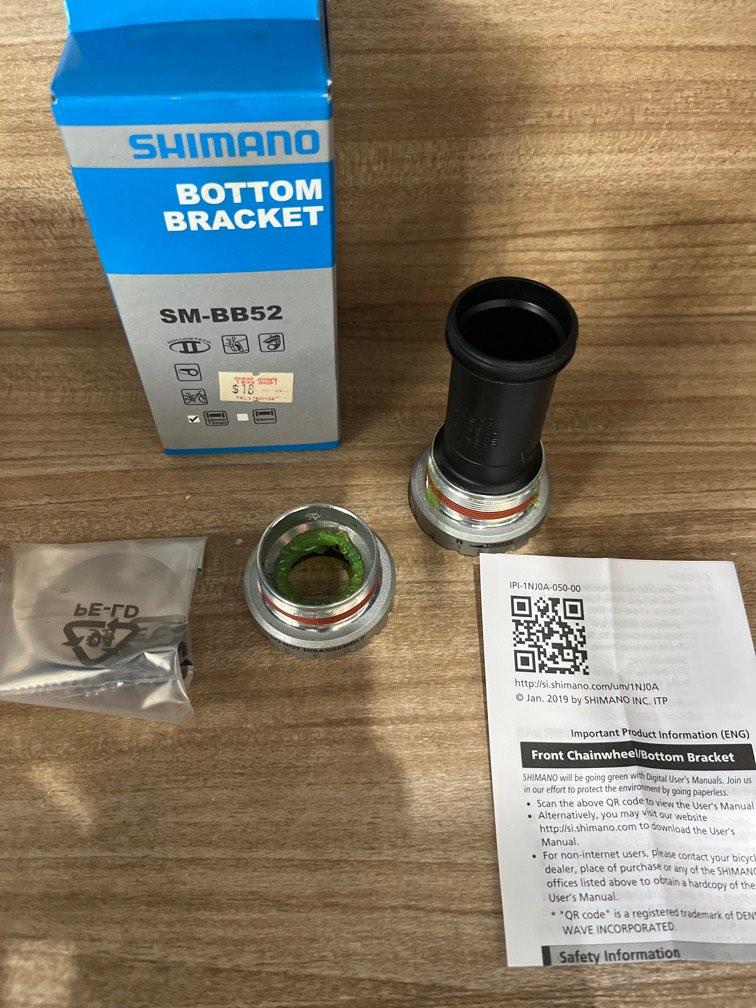 Shimano Deore SM-BB52 Bottom Bracket BSA, Sports Equipment, Bicycles ...
