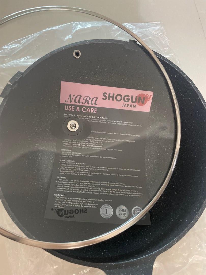 Shogun Wok by La Gourmet 26 x 9 cm 3.6 L induction wok pan with glass ...