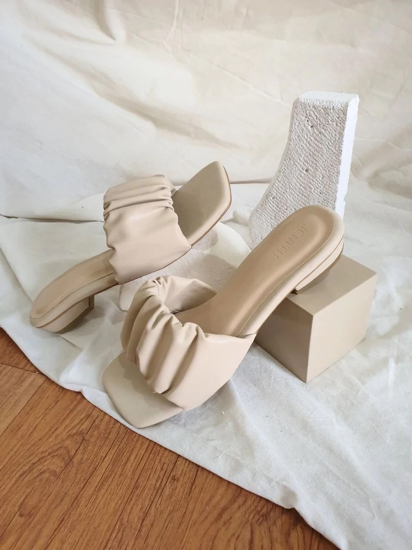 SHOP JENITH HYERIN SANDALS (OAT), Women's Fashion, Footwear, Sandals on ...