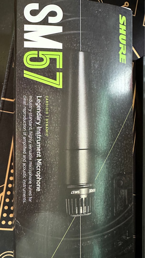 Shure SM57, Audio, Microphones on Carousell