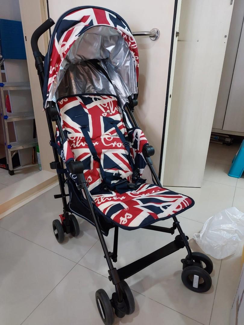 Silver Cross Wing Stroller - Cool Britannia, Babies & Kids, Going Out ...