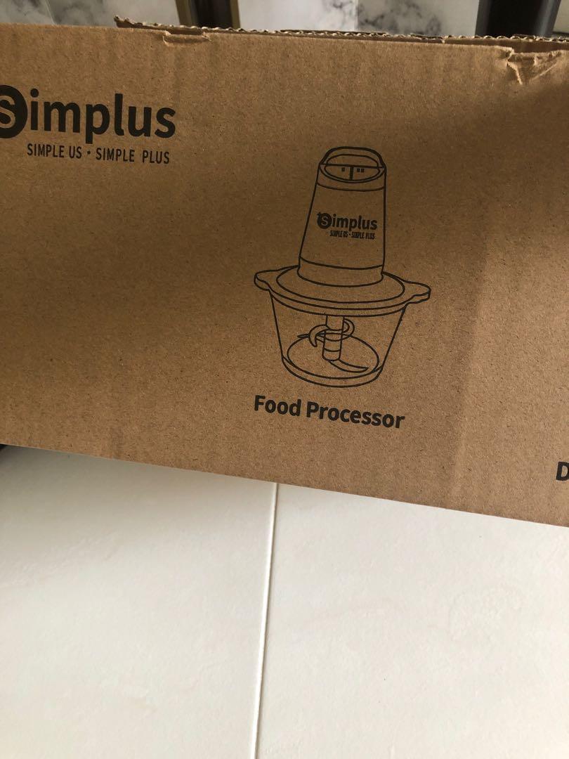 Simplus Food Processor Grinder, TV & Home Appliances, Kitchen ...