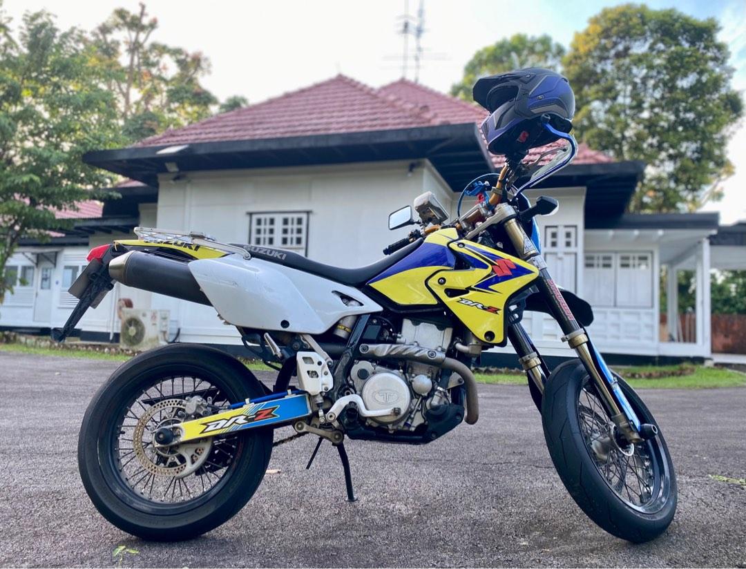 Suzuki DRZ SM 400, Motorcycles, Motorcycles for Sale, Class 2A on Carousell