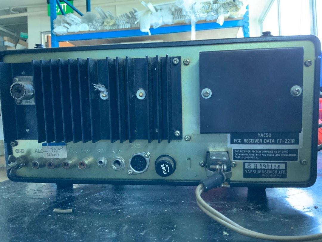Yaesu Ft-221r vhf transceiver, Audio, Other Audio Equipment on Carousell