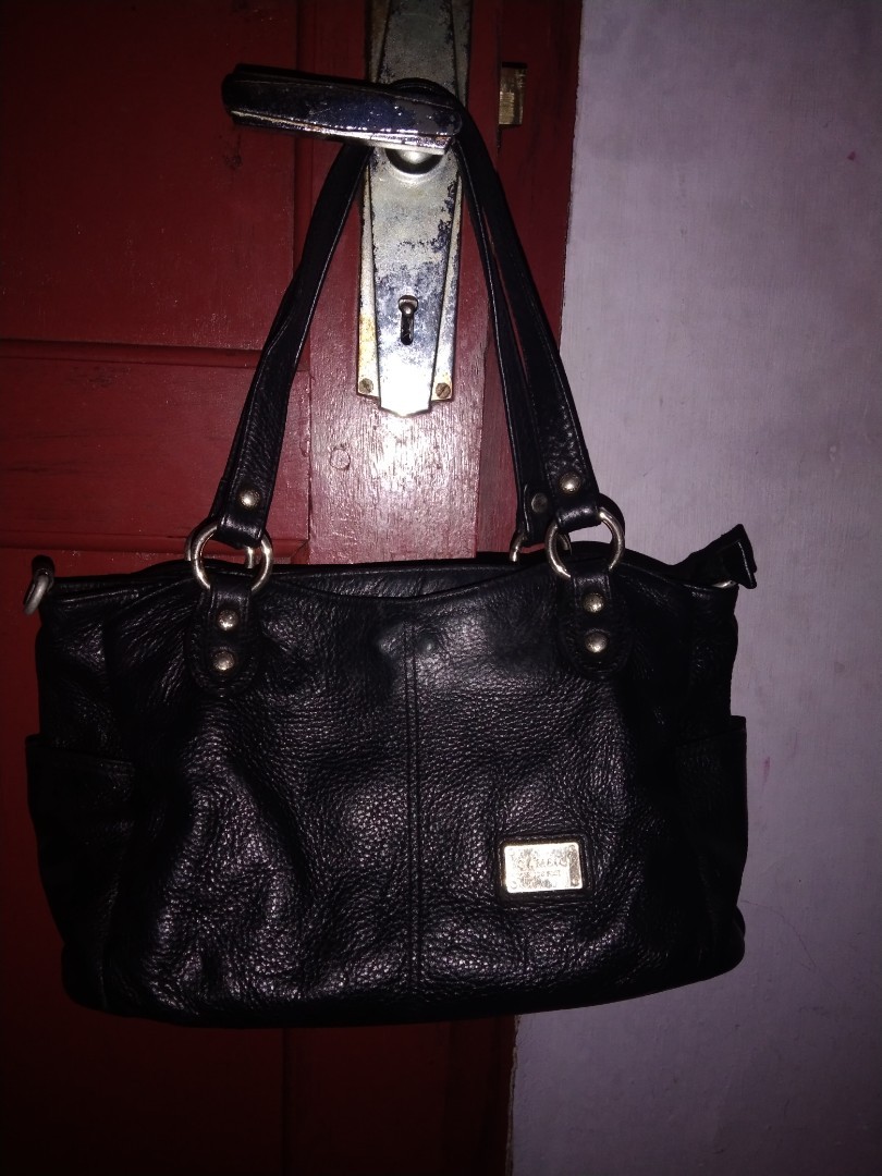 Tas cambio kulit asli, Fesyen Wanita, Tas & Dompet di Carousell