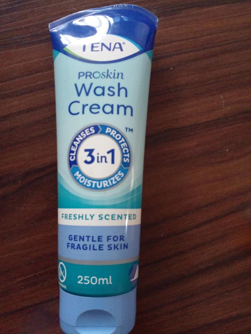 TENA wash cream 250ml /TENA barrier cream 150ml /TENA zinc cream 100ml ...