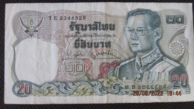 Thailand (1980+)20 Baht Note, Hobbies & Toys, Memorabilia ...