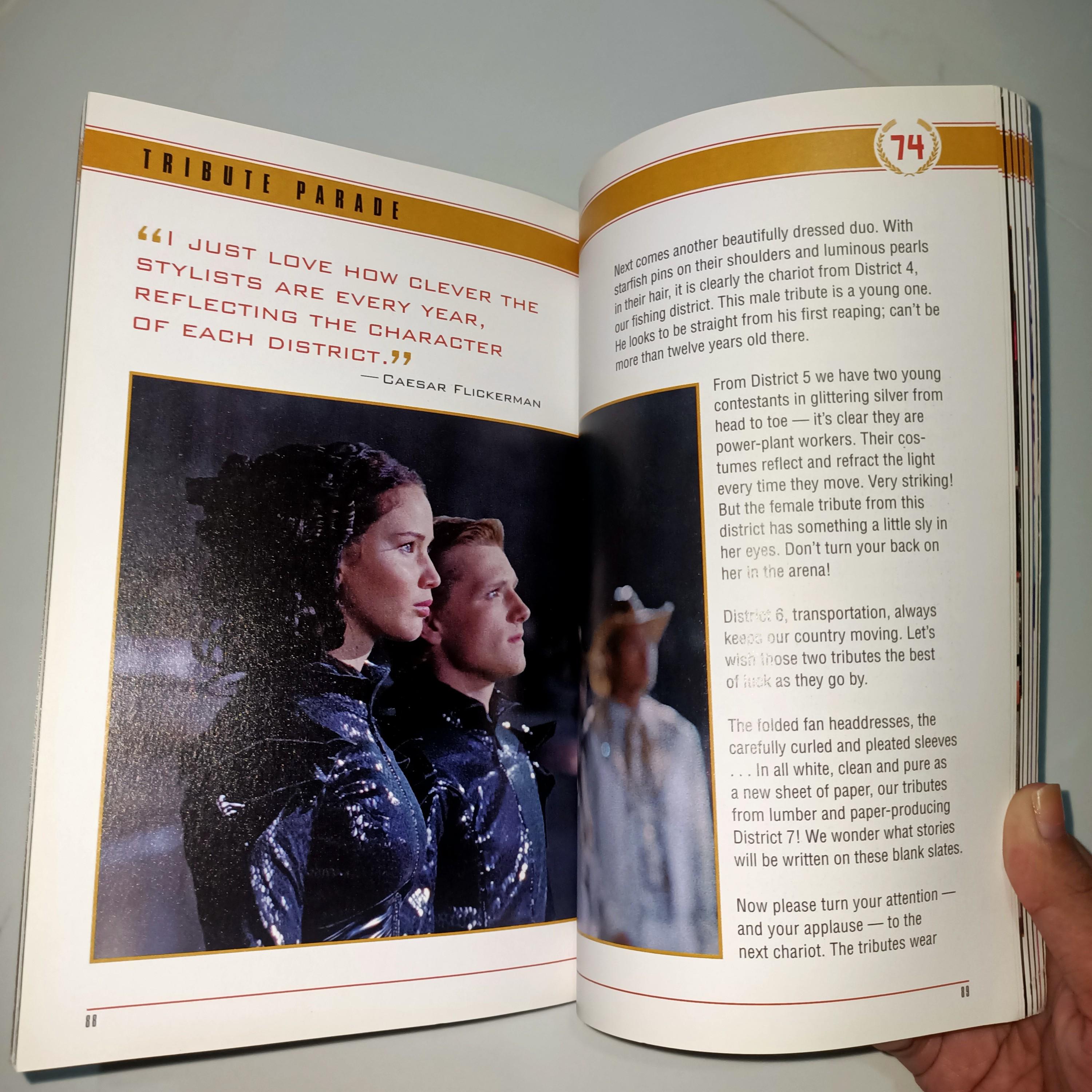 The Hunger Games Tribute Guide Book, Hobbies & Toys, Books & Magazines ...