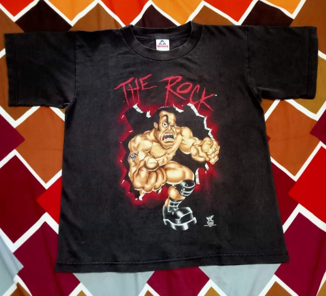 THE ROCK SHIRT DATED 1998, Men's Fashion, Tops & Sets, Tshirts & Polo ...