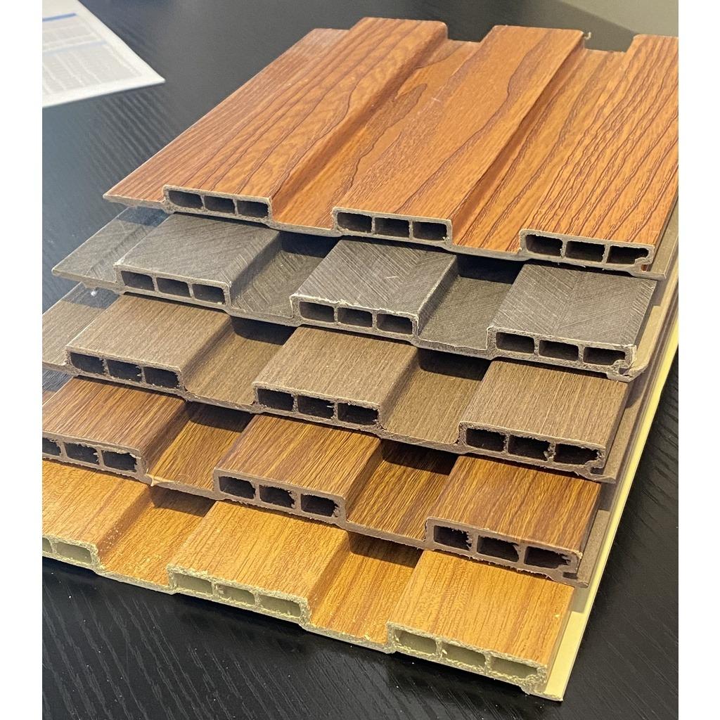 Thin Fluted Panel - PVC Wall Panel Wood Strip Grille Wainscoting ...