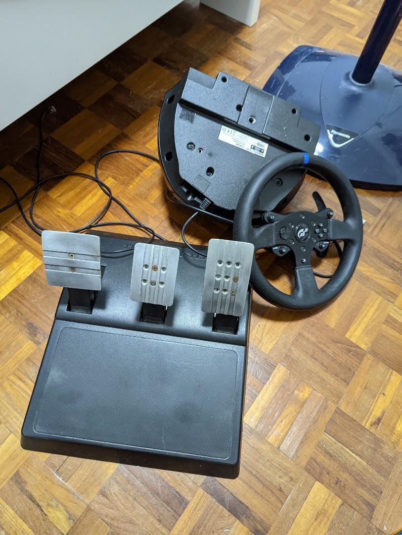 Thrustmaster T300rs GT BUTTON BOX WHEEL AND T3PA PEDALS ONLY, Video ...