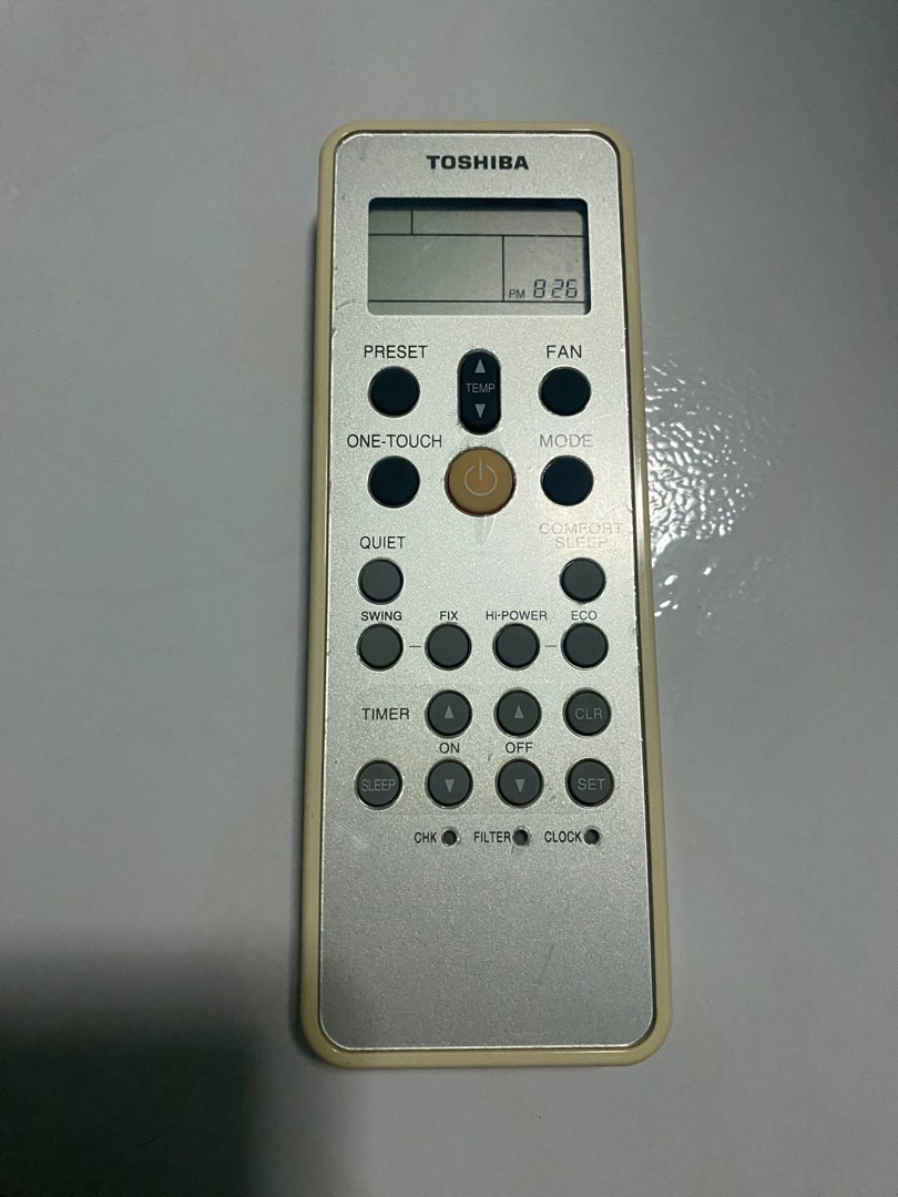 TOSHIBA Aircon Remote Control, TV & Home Appliances, Air Conditioners ...