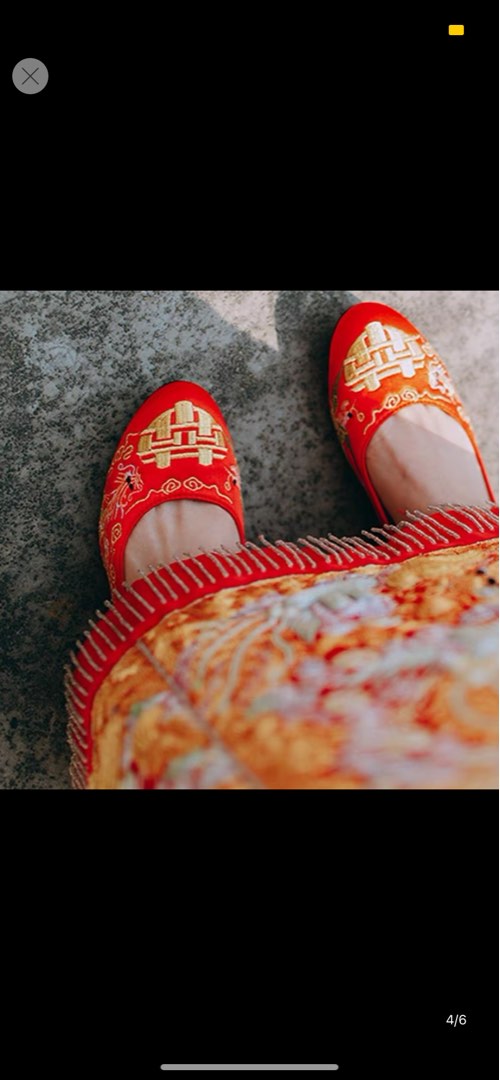 Traditional Chinese Heels, Women's Fashion, Footwear, Heels on Carousell