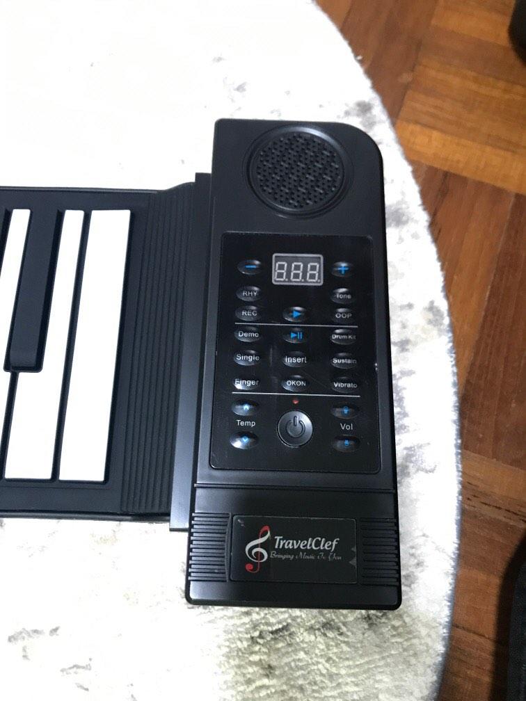 TravelClef Foldable Piano $25, Hobbies & Toys, Music & Media, Musical ...