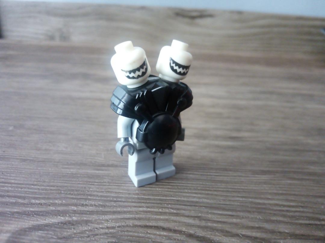 TWO HEADED MONSTER MINIFIG ARMOR -LEGO COMPATIBLE, Hobbies & Toys, Toys ...