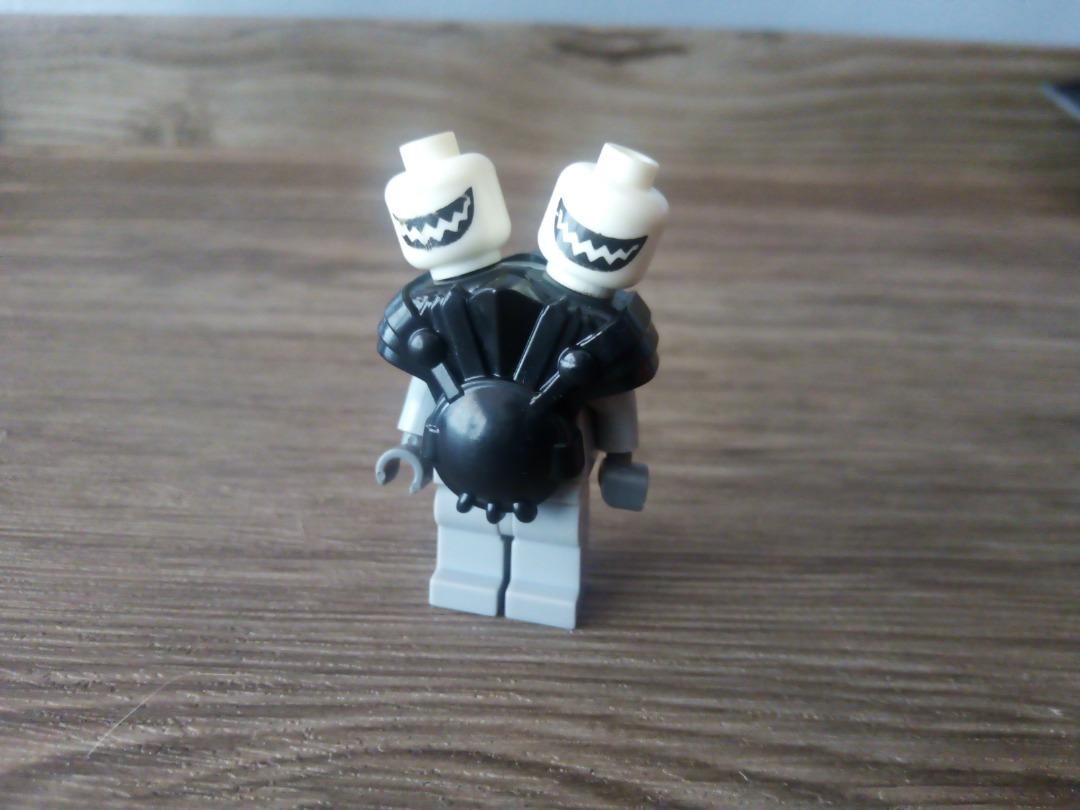 TWO HEADED MONSTER MINIFIG ARMOR -LEGO COMPATIBLE, Hobbies & Toys, Toys ...