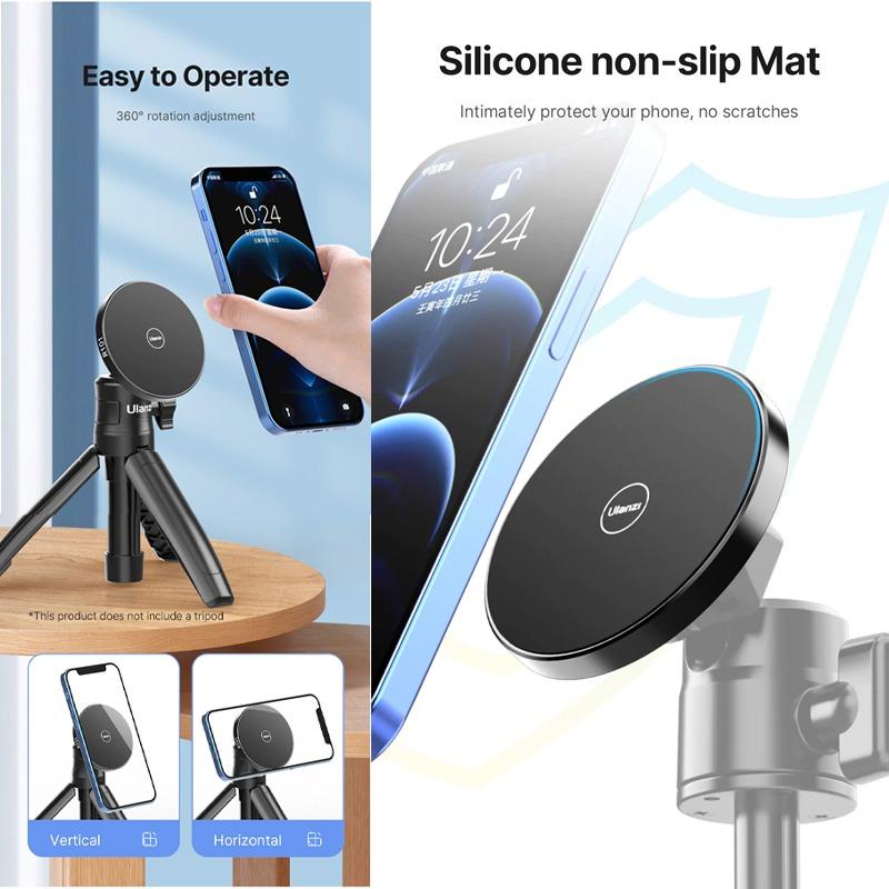 Ulanzi R101 — (1/4" Mounting Plate with Strong Magnetic Phone Mount ...