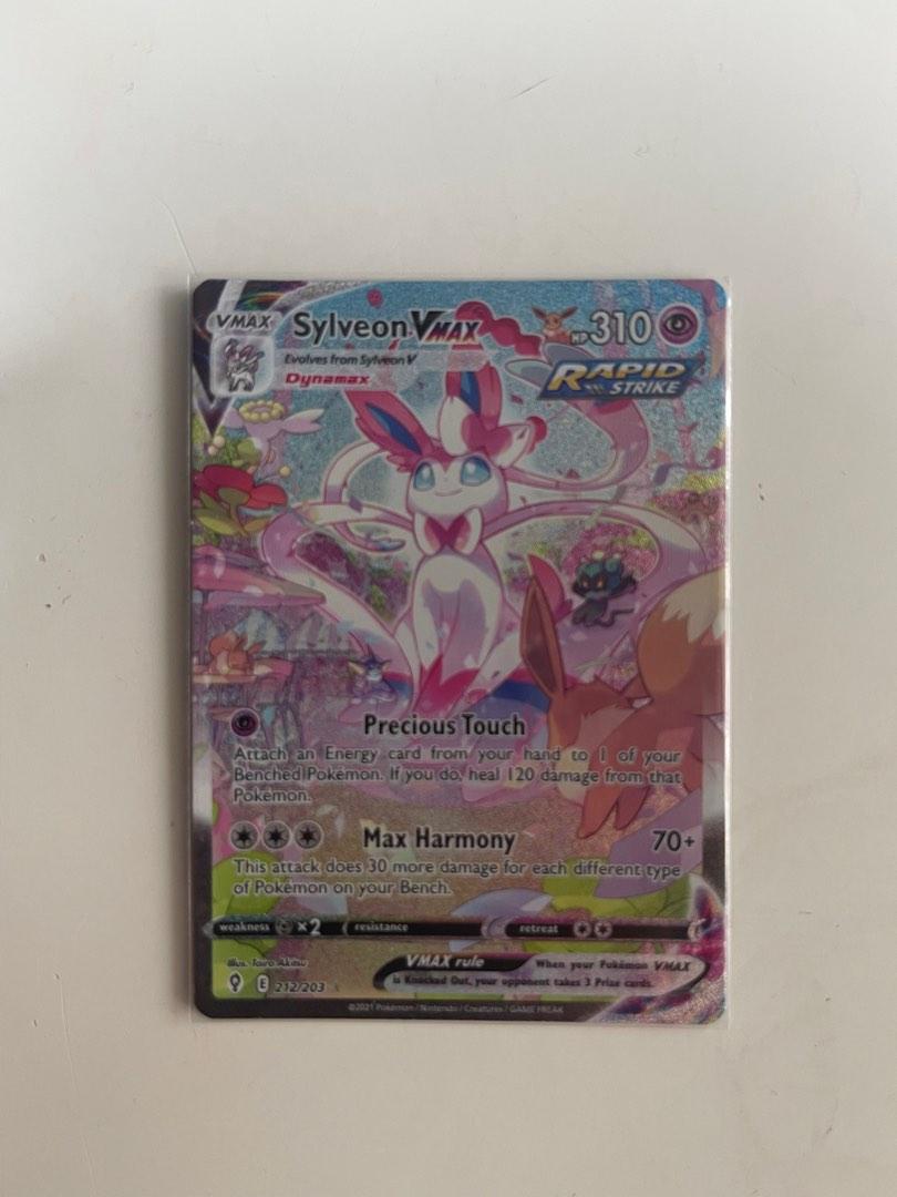 Umbreon FA and Sylveon VMAX AA, Hobbies & Toys, Toys & Games on Carousell