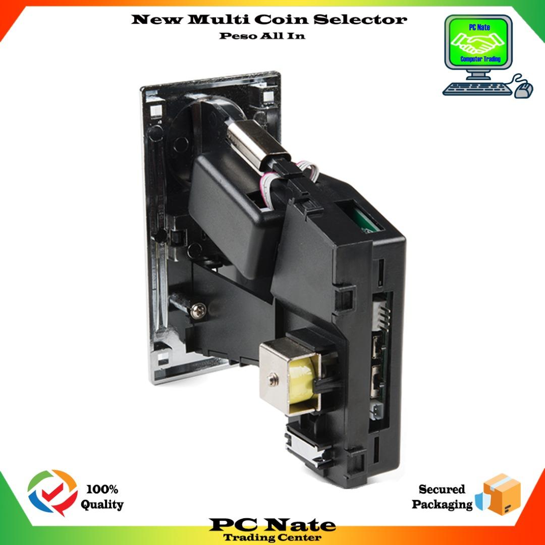UNIVERSAL COINSLOT, New MULTI COIN ACCEPTOR, ACCEPTS OLD AND NEW COINS ...