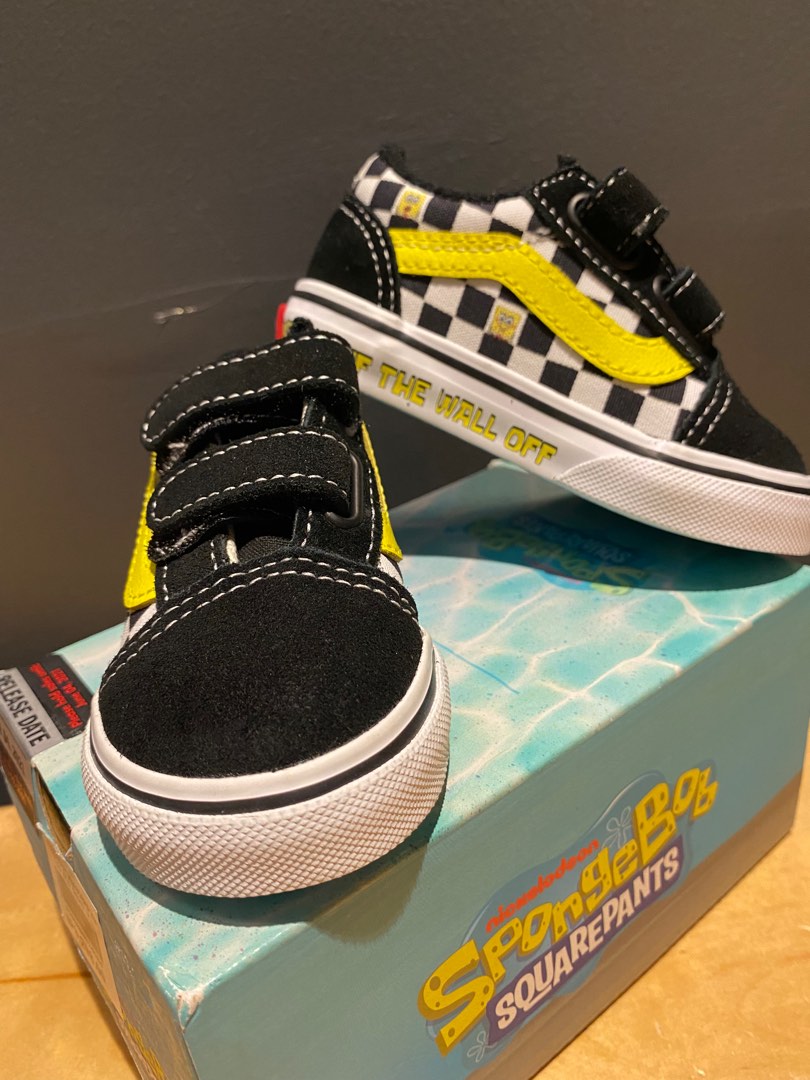 Vans x spongebob collaboration, Babies & Kids, Babies & Kids Fashion on ...
