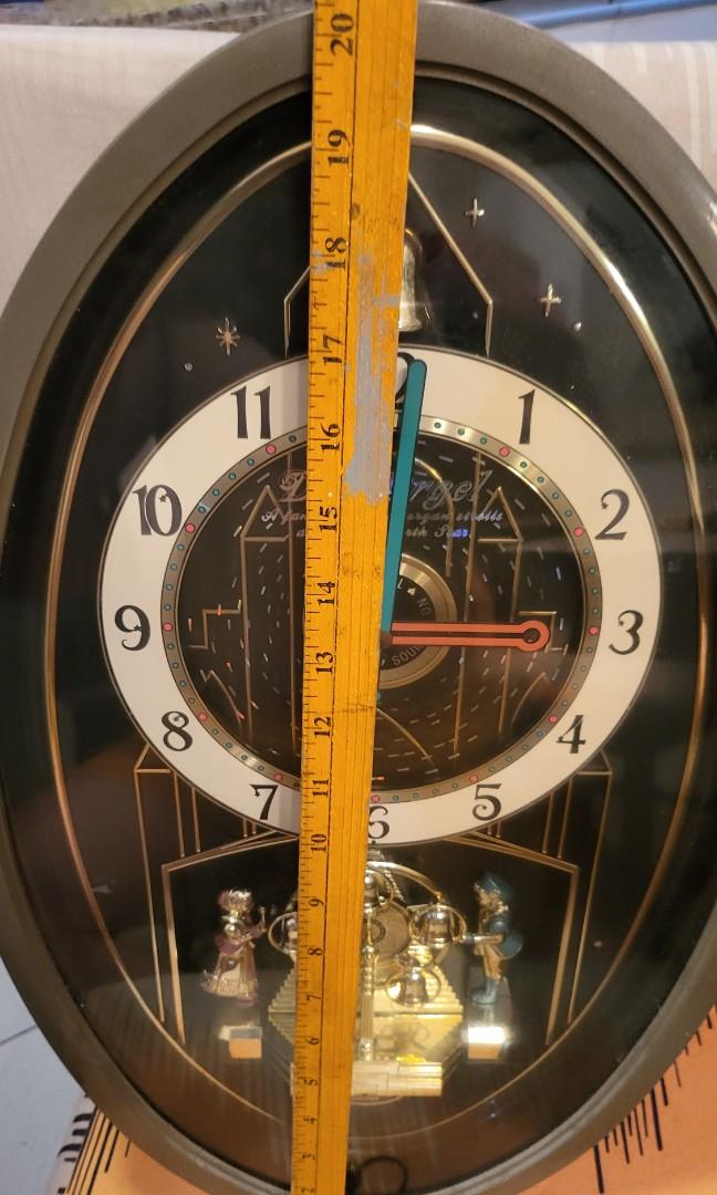Vintage rare Orgel disco Wall clock, Furniture & Home Living, Home ...