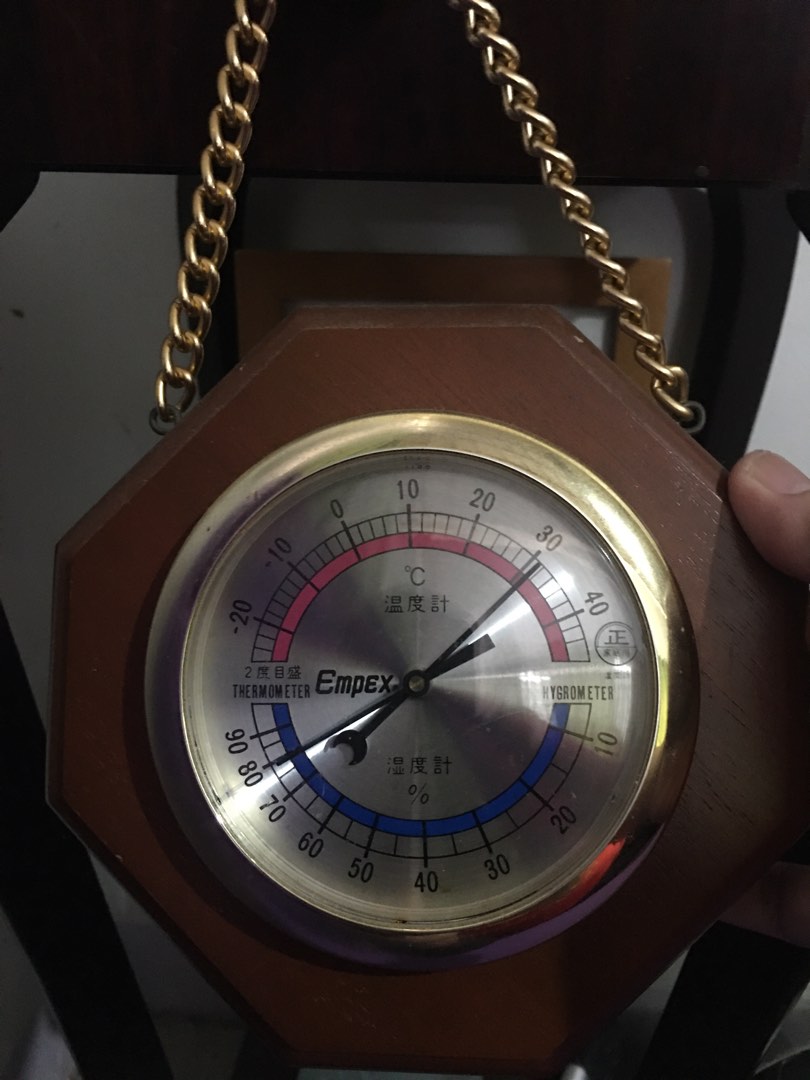 Vintage empex Thermometer / hygrometer, Hobbies & Toys, Memorabilia ...