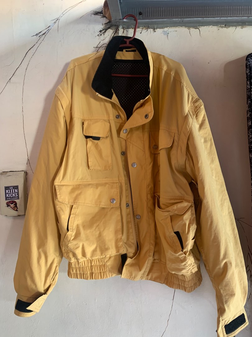 vintage yellow motorcycle jacket, Men's Fashion, Coats, Jackets and ...