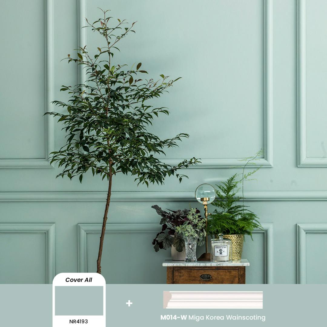 Wainscoting and Painting / Fluted Panel Painting / Wall Moulding ...