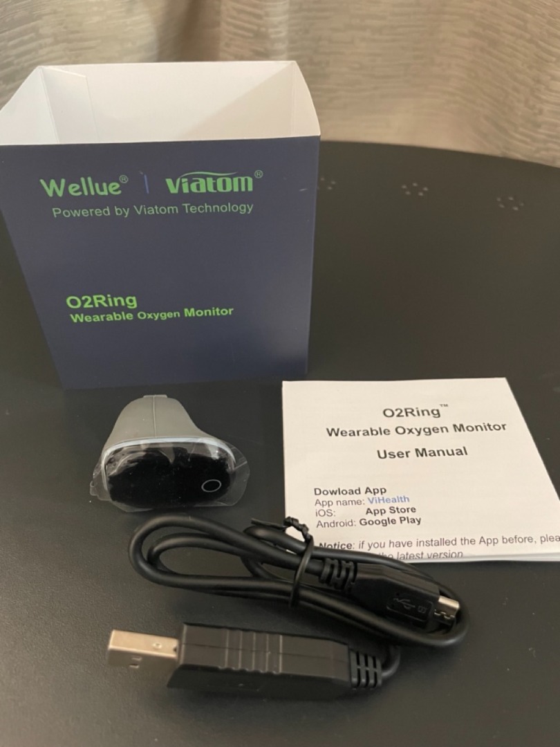 Wellue O2 Ring Wearable Sleep Monitor, Mobile Phones & Gadgets ...