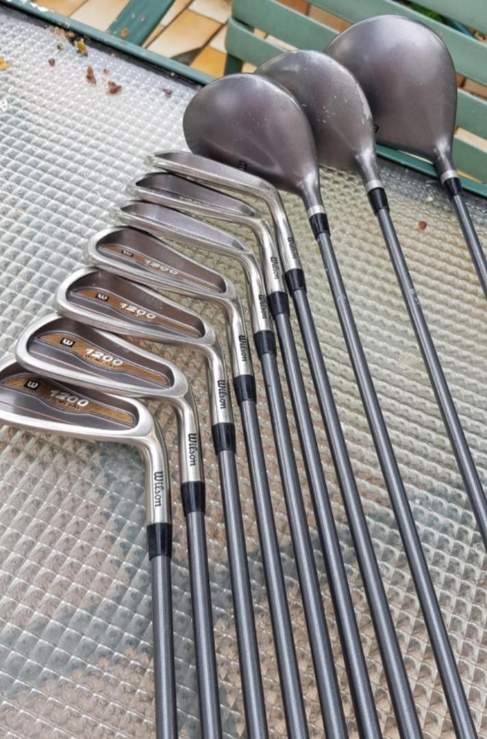 Wilson golf clubs, Sports Equipment, Sports & Games, Golf on Carousell