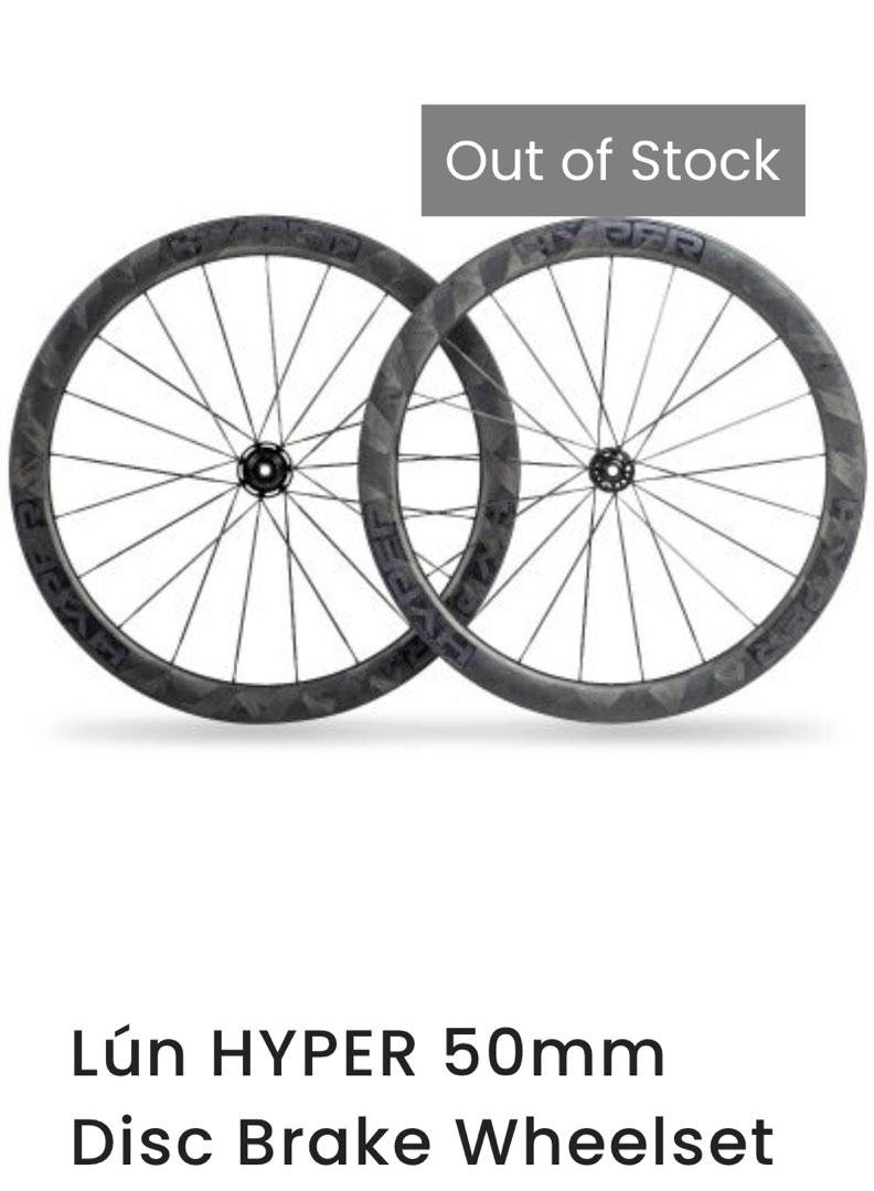 Winspace Hyper 50mm Disc Brake Wheelset, Sports Equipment, Bicycles ...