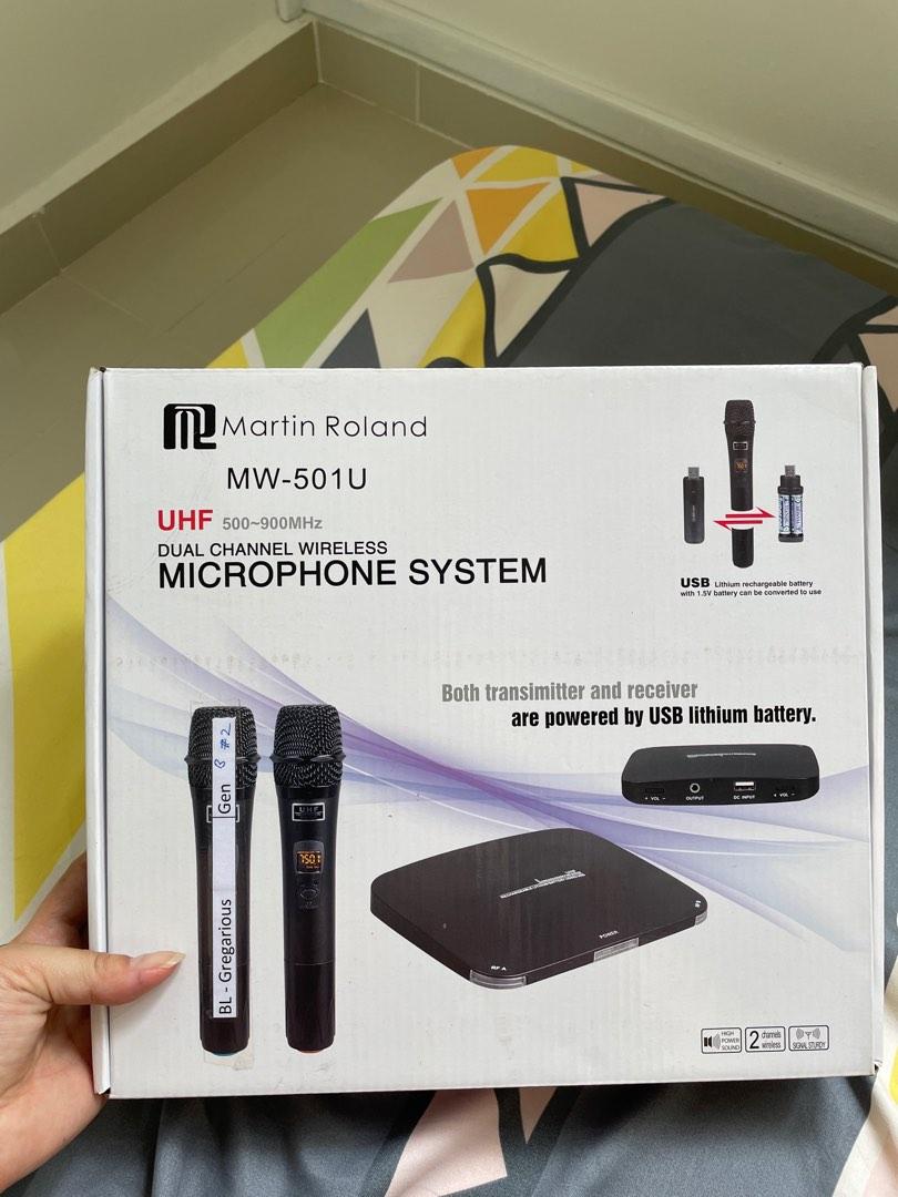 Wireless Microphone system Martin Roland, Audio, Microphones on Carousell