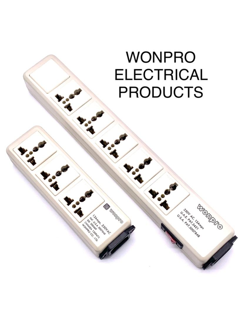 WONPRO MULTI-WAY POWER DISTRIBUTORS, Audio, Other Audio Equipment on ...