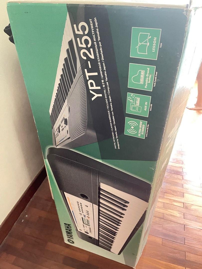 Yamaha YPT-255 Keyboard, Hobbies & Toys, Music & Media, Musical Instruments on Carousell