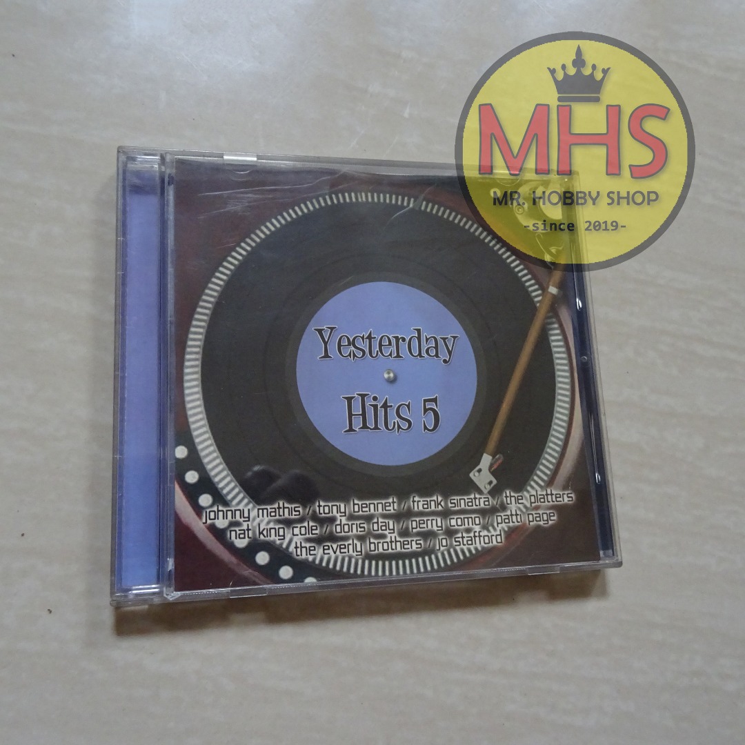 Yesterday Hits 5 CD (100% Original Copy), Hobbies & Toys, Music & Media ...