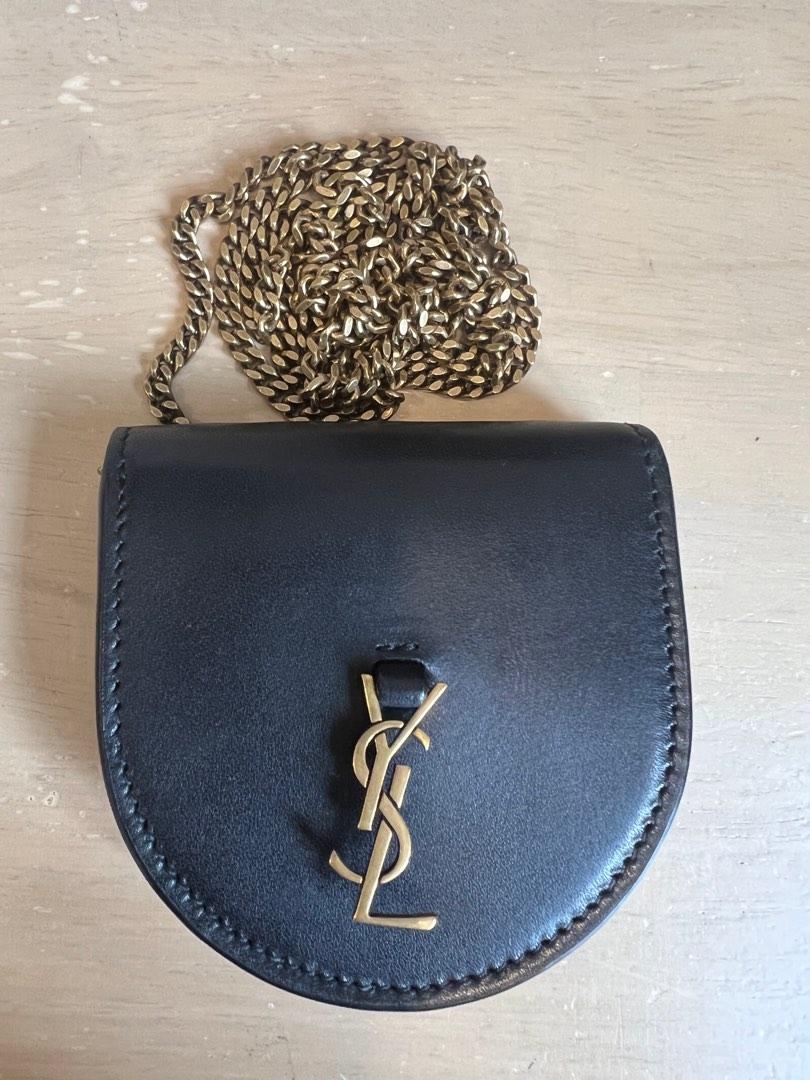 YSL small pouch on chain, Luxury, Bags & Wallets on Carousell
