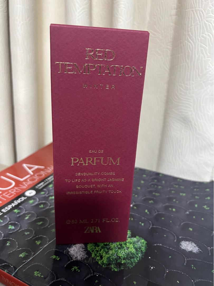 Zara red temptation winter Perfume EDP 80ml, Beauty & Personal Care, Fragrance & Deodorants on ...