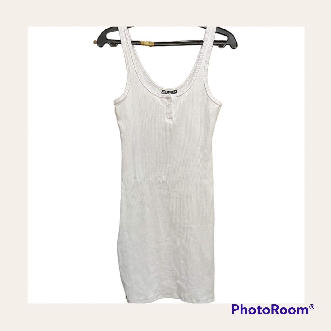 Zara Snap Bodycon Dress, Women's Fashion, Dresses & Sets, Dresses on ...