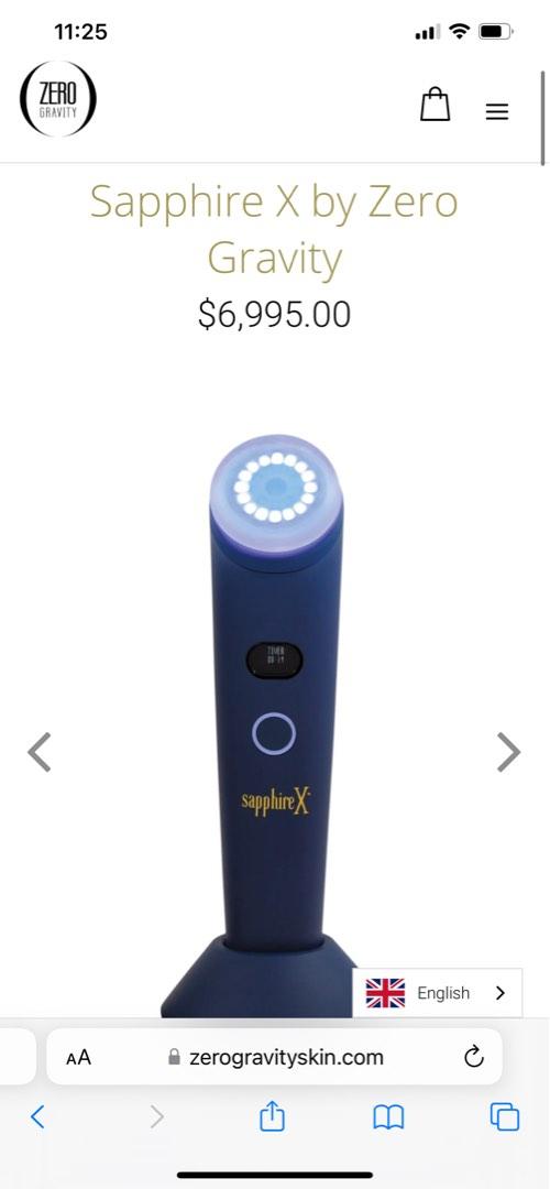 Zero Gravity perfectio x and sapphire x, Beauty & Personal Care, Face ...