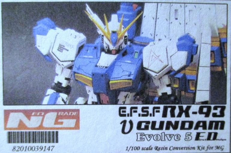 1/100 RX-93 Nu Gundam Evolve 5 F.D. Resin Conversion Kit [RX-78-2 ...