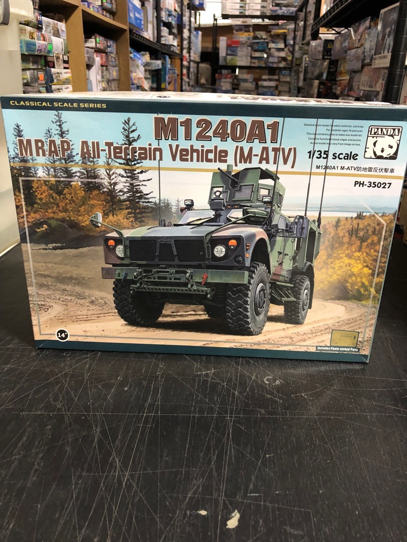 1/35 Panda M1240A1 MRAP (M-ATV) Model Kit, Hobbies & Toys, Toys & Games ...
