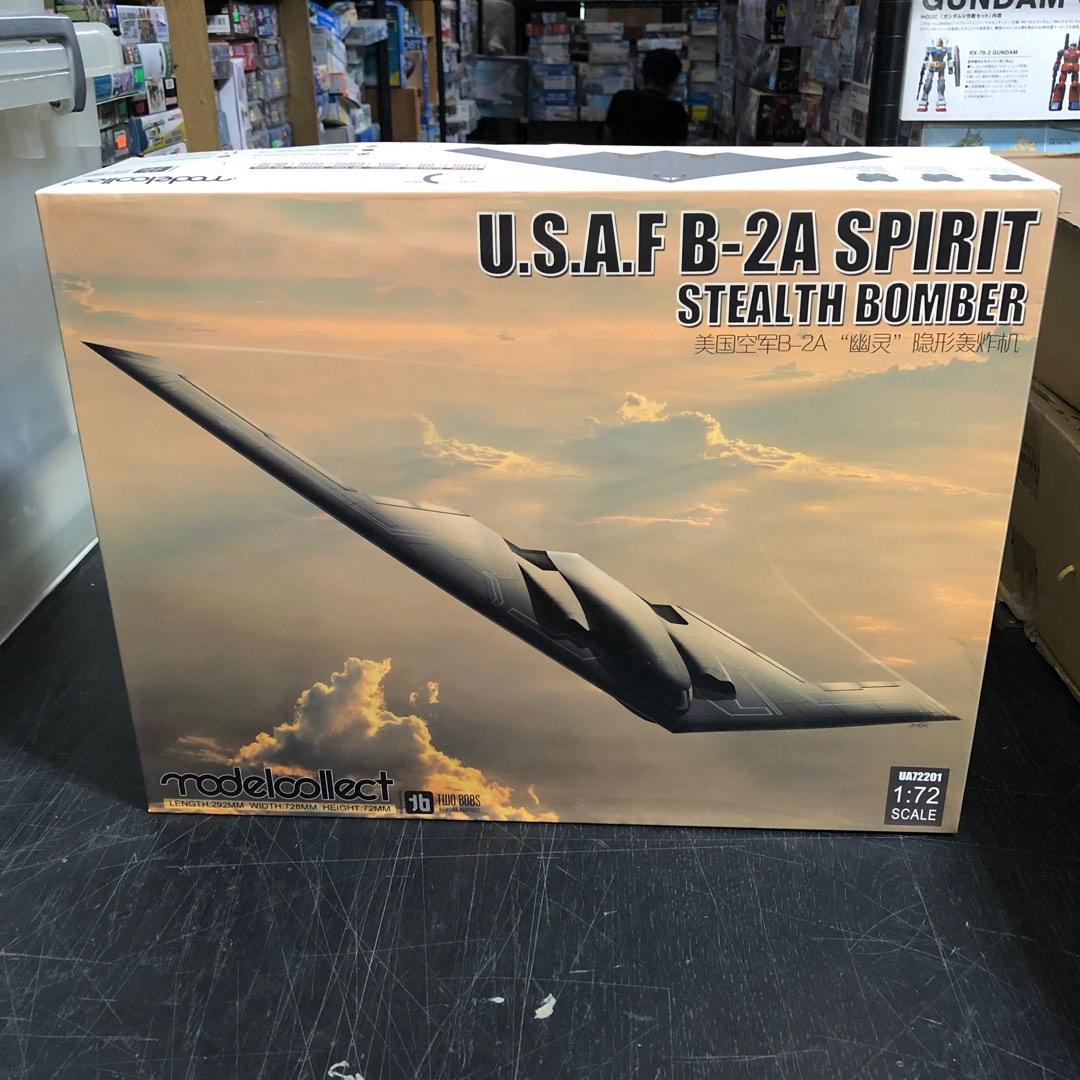 1/72 Modelcollect USAF B-2A Spirit Stealth Bomber Model Kit, Hobbies ...