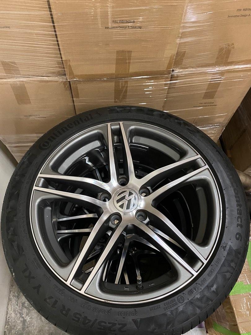 17inch rims for Volkswagen VW Golf/Scirocco, Car Accessories, Tyres ...