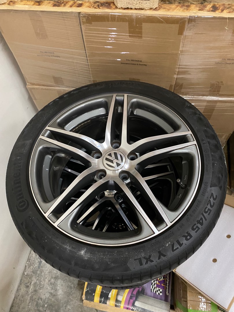 17inch rims for Volkswagen VW Golf/Scirocco, Car Accessories, Tyres ...