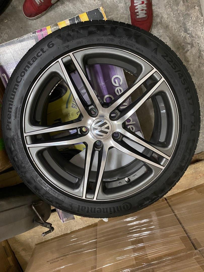 17inch rims for Volkswagen VW Golf/Scirocco, Car Accessories, Tyres ...